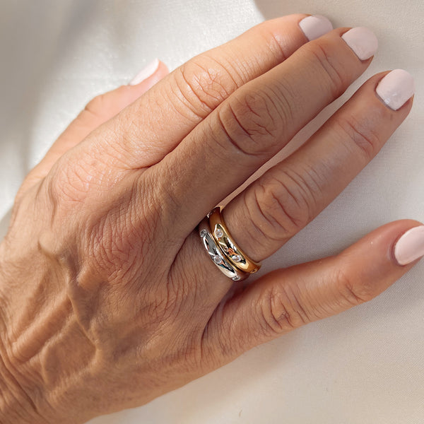 Honor Gold Ring – Sybella Jewellery